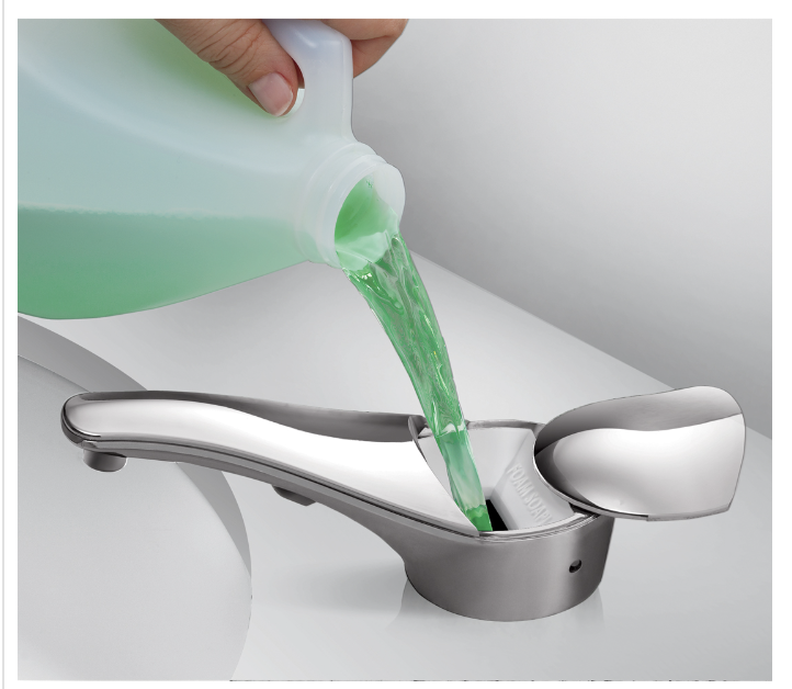 Bobrick B-8281 SureFlo® FOAM Automatic, Top-Fill Bulk Soap Dispenser ...