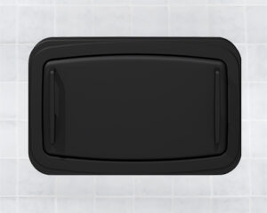 Koala KB310-SSWM-MBLK Horizontal Stainless Steel Surface-Mounted, Matte ...