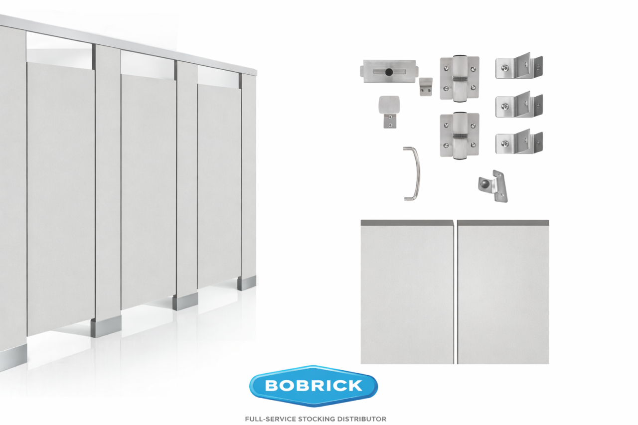 Bobrick DuraLineSeries Max Privacy 2082 Toilet Partitions | Washroom ...