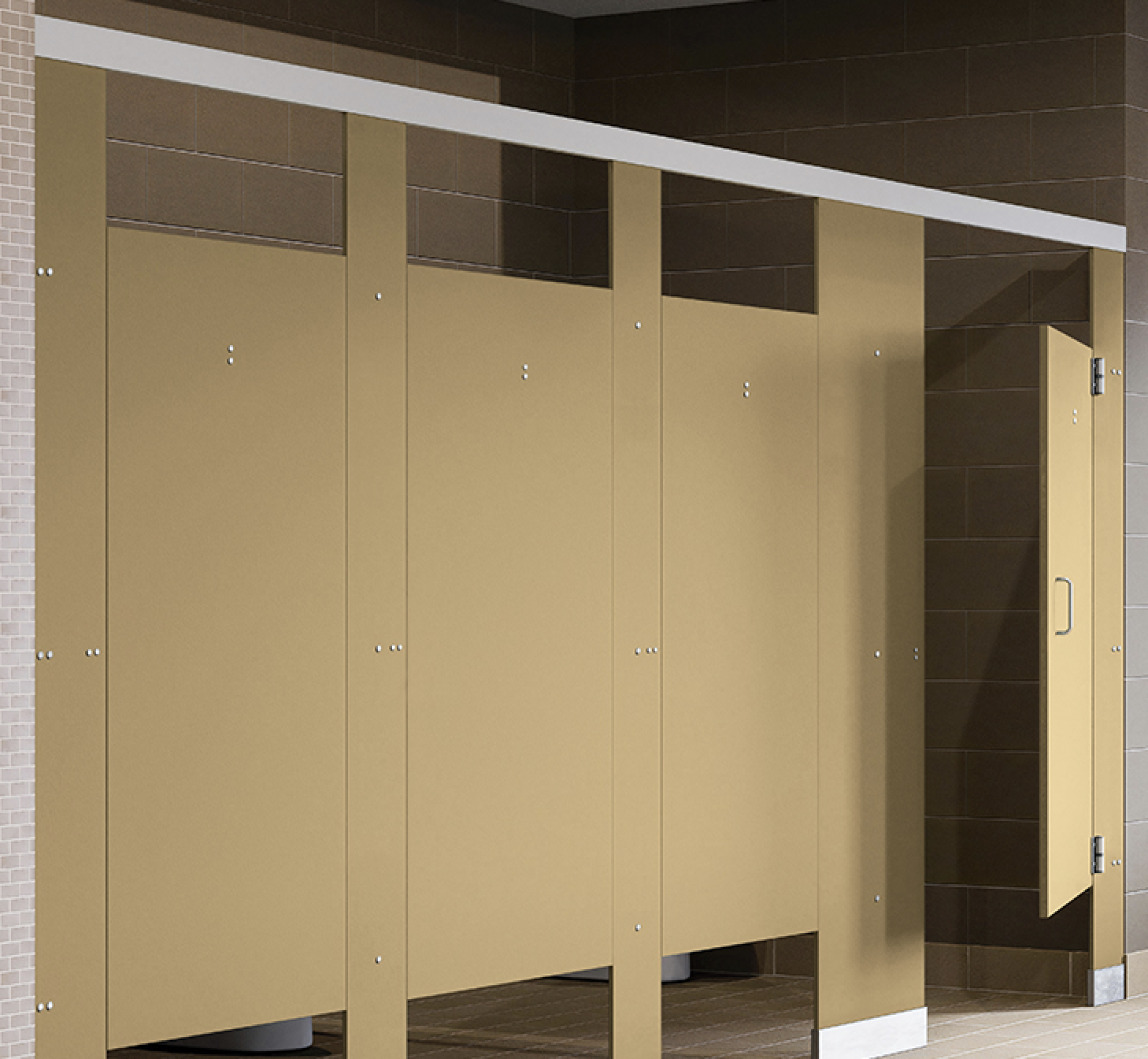 Bobrick SierraSeries Gapless 1092G Toilet Partitions | Washroom Inc ...