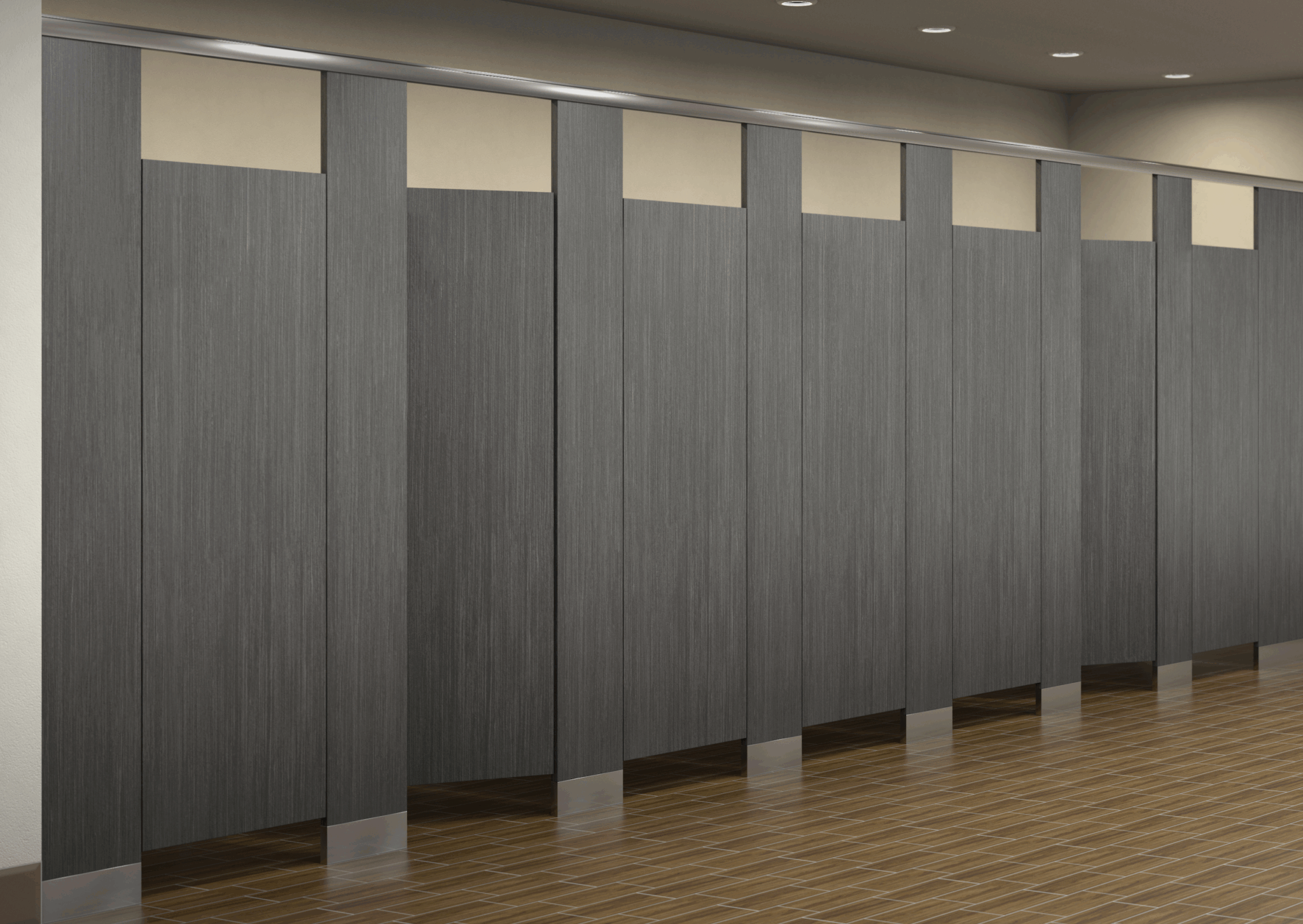 Bobrick DesignerSeries Max Privacy 2042.65DS Toilet Partitions ...