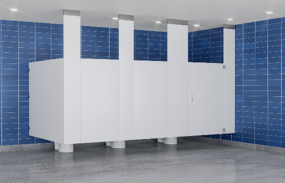 Bobrick DuraLineSeries 1188.67DS Toilet Partitions | Washroom Inc ...