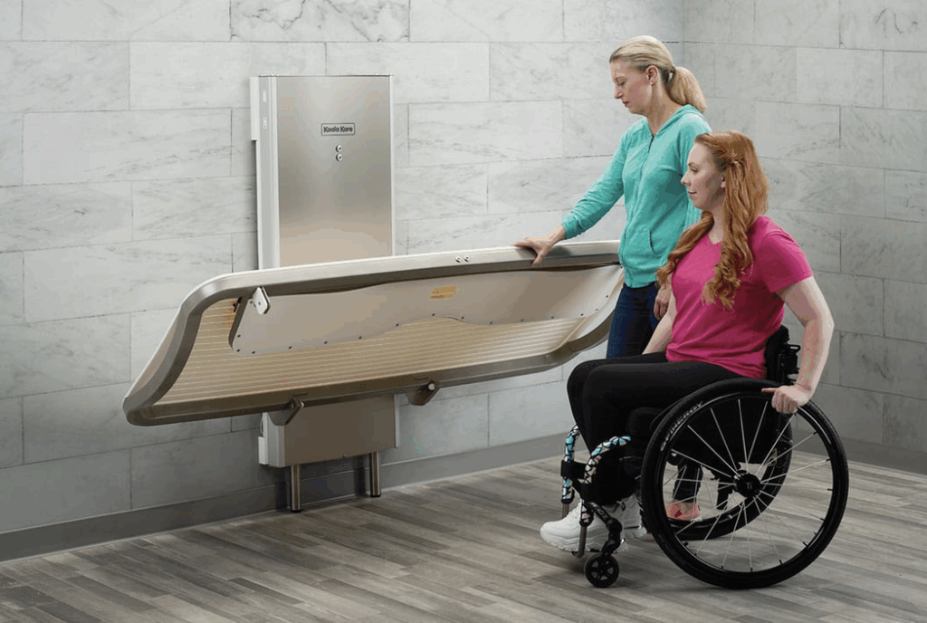 Adult Changing Stations and ADA Compliance Koala KB3000-AHL | Washroom ...